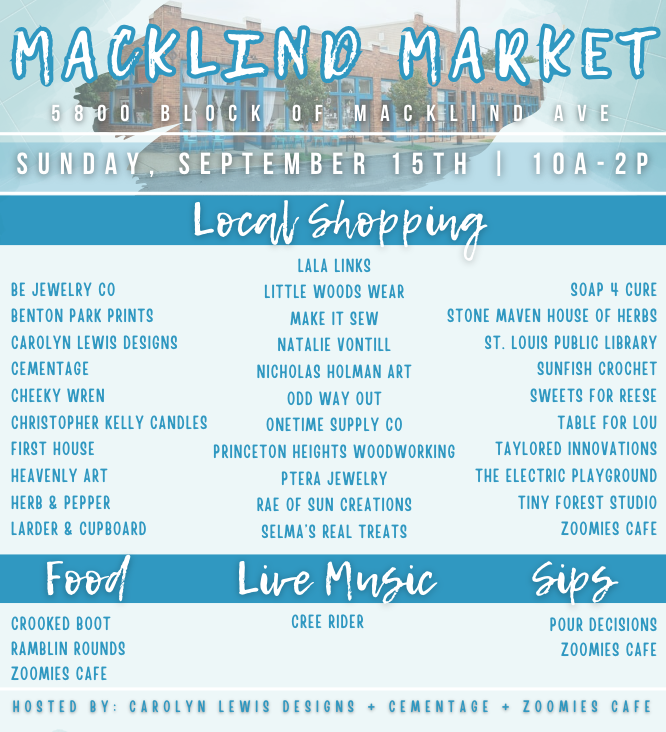 Macklind Market – September 2024 - CoRadius Coworking